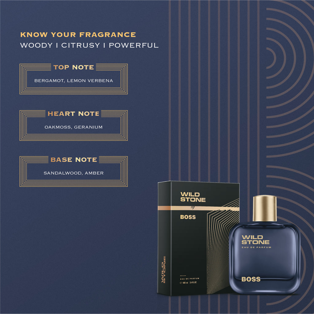 Wild Stone Boss Perfume for Men 100 ml | Wild Stone