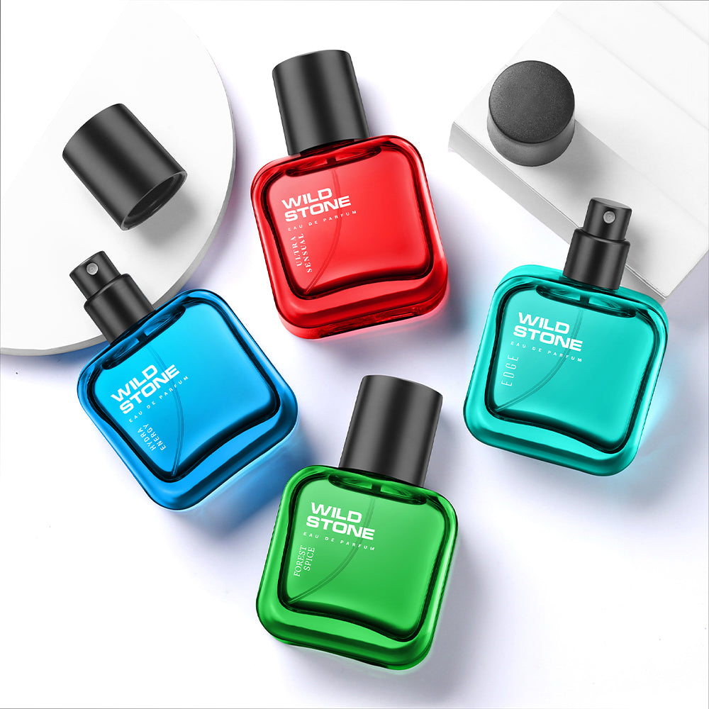 Wild Stone Edge, Forest Spice, Hydra Energy and Ultra Sensual Perfume