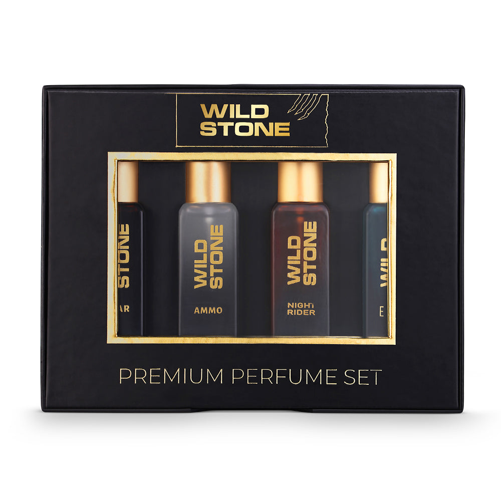 Wild Stone Premium Perfume Gift Set for Men - 20 Ml Each l Luxury perf