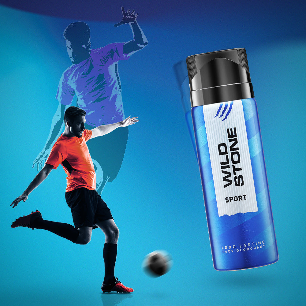 Wild Stone Sport Deodorant for Men, 200ml | Wild Stone
