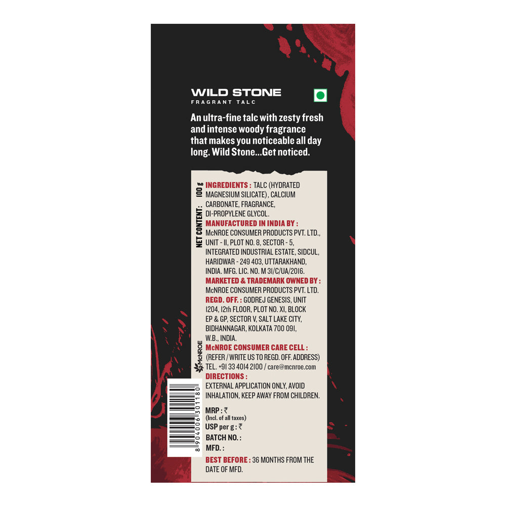 Wild Stone Ultra Sensual Soap75gm and Ultra Sensual Talcum Powder 100g