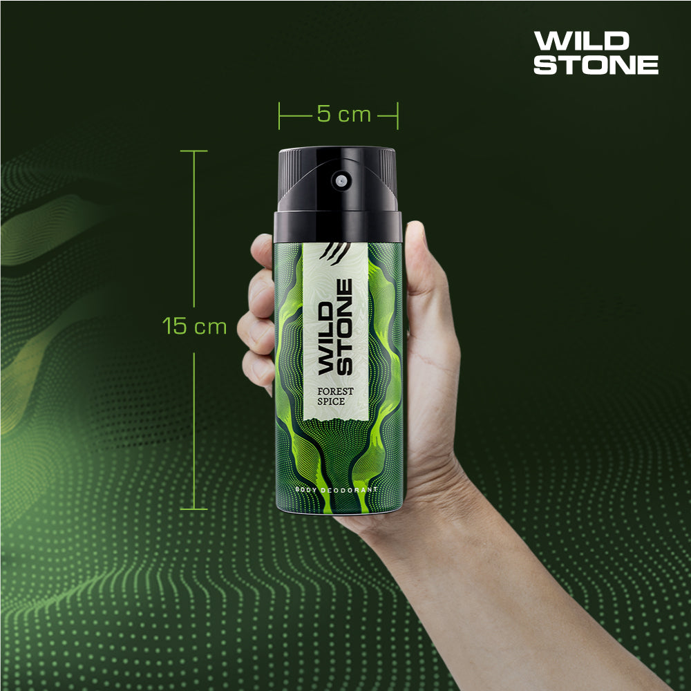 Forest Spice Deodorant for Men 150ml | Wild Stone