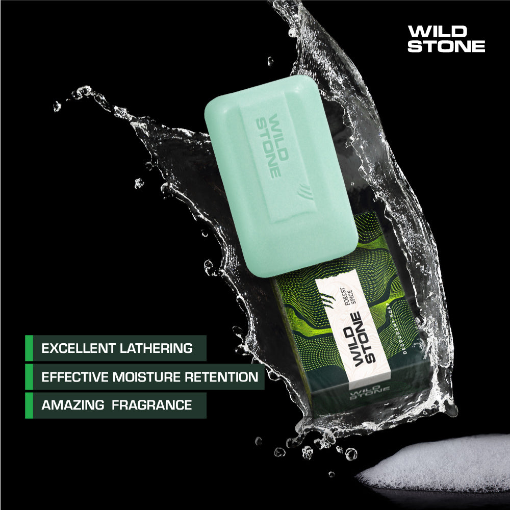 Wild Stone Soap Combo (Ultra Sensual, Forest Spice & Musk) | Wild Stone